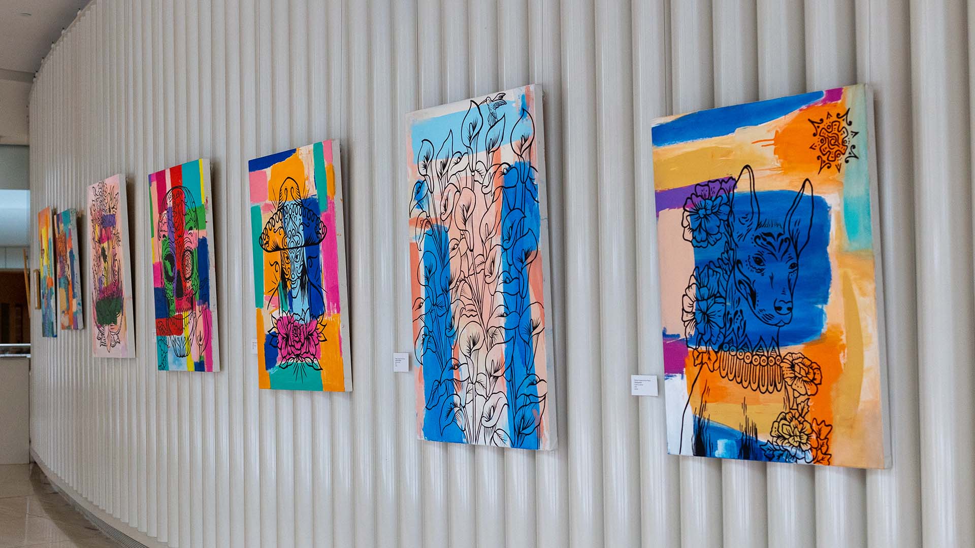 2023 February: Latino Art Fair Rodrigo Carapia and Issis Macias - Overture